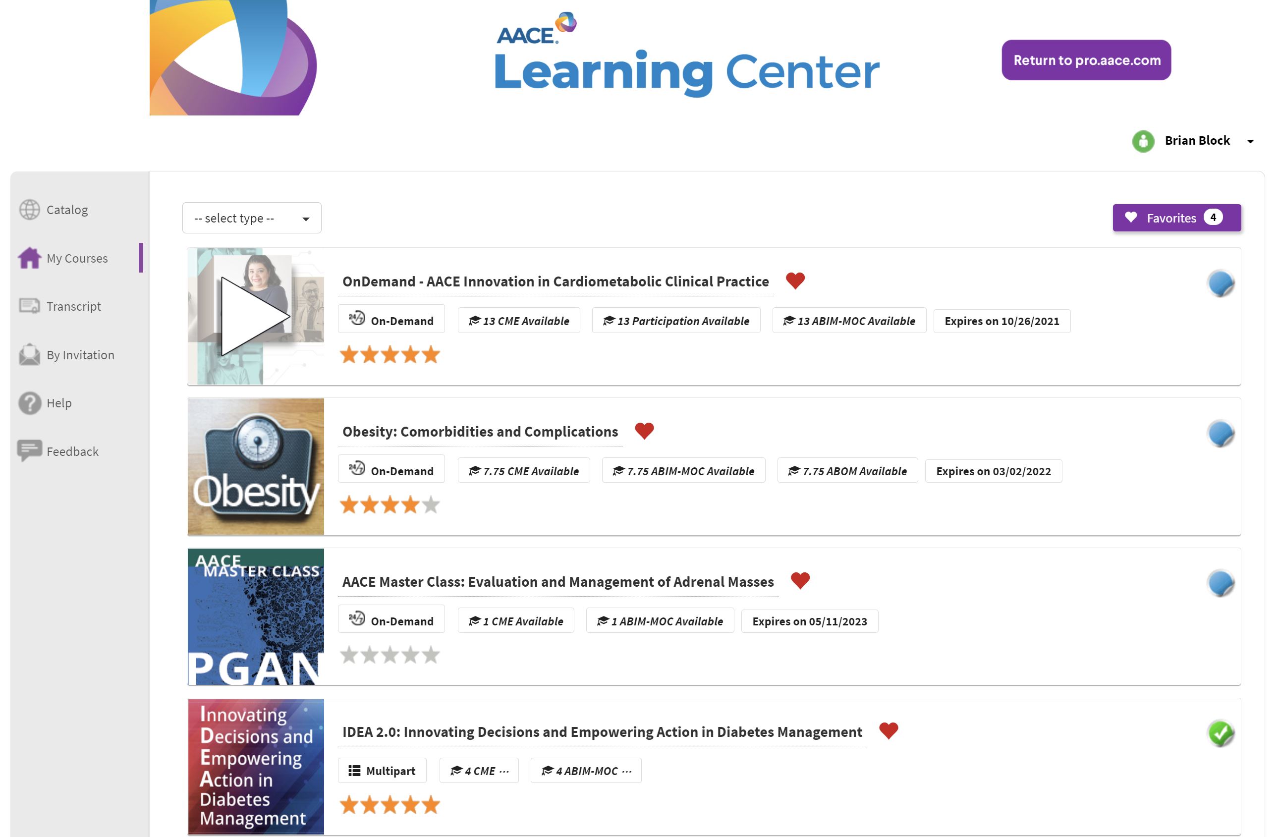 Explore the Improved AACE Learning Center (Updated with Instructions ...